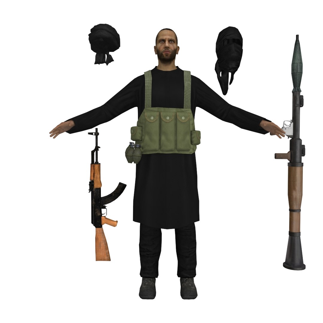 Ultimate Terrorist 3d Model