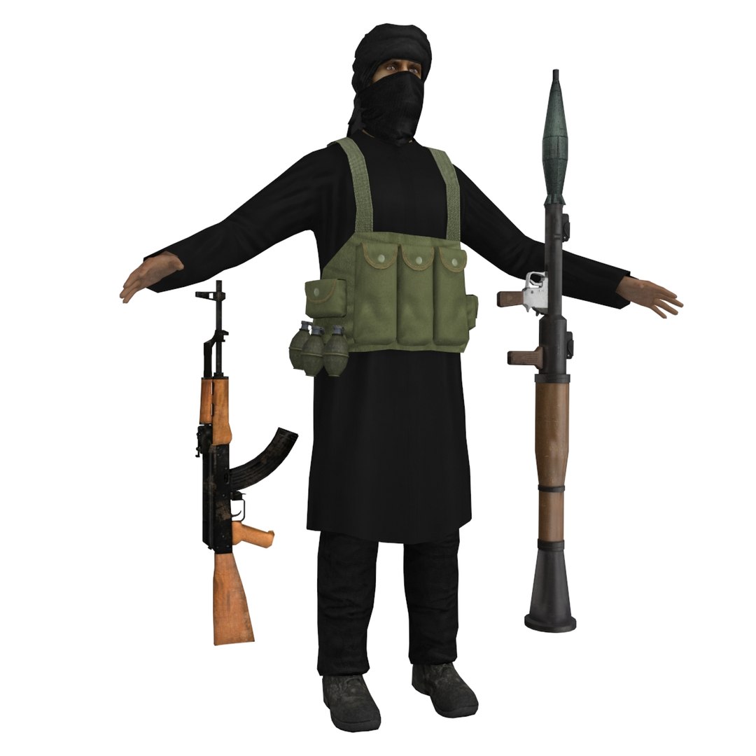 Ultimate Terrorist 3d Model