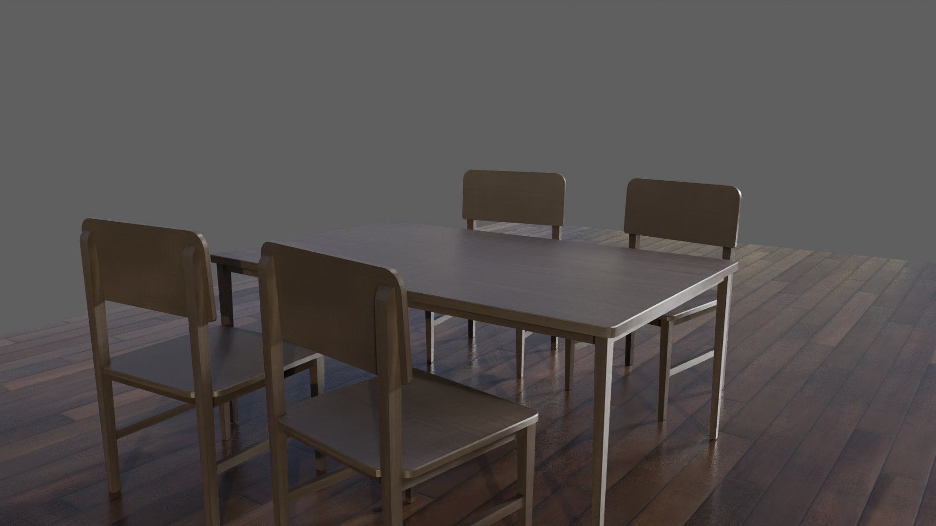 3D Table Chair Model - TurboSquid 1669406