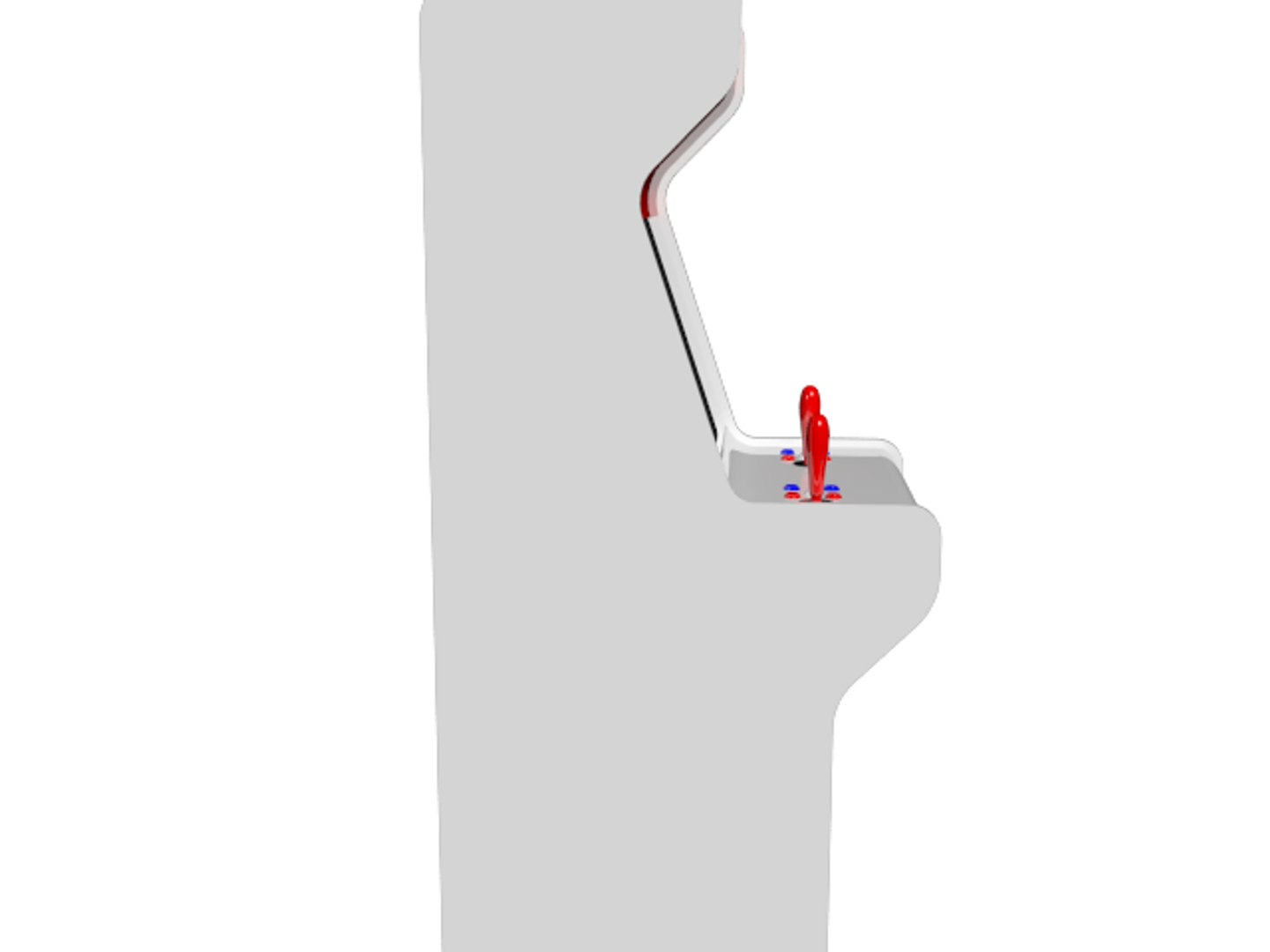 Free Arcade Machine 3d Model