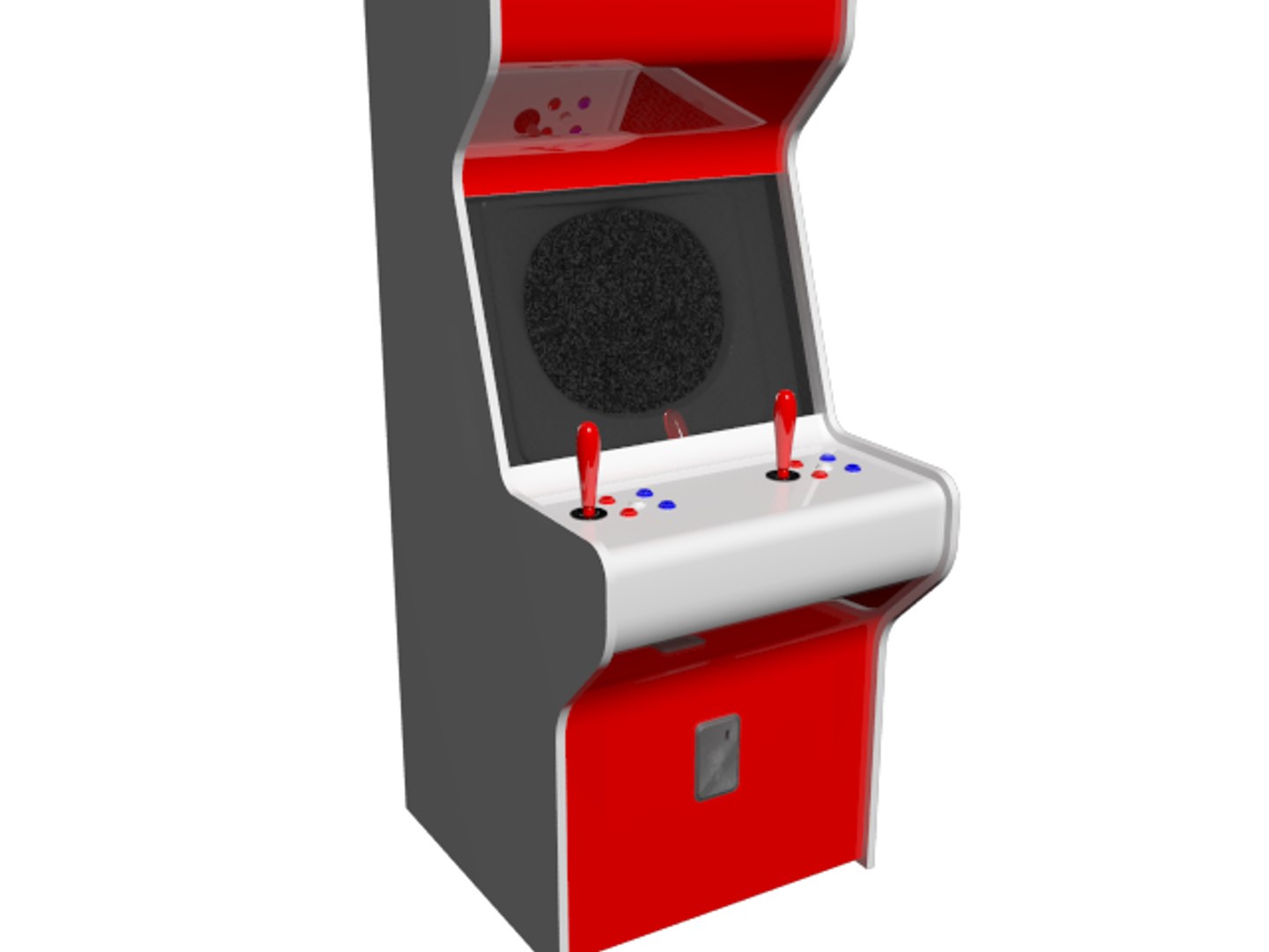 Free Arcade Machine 3d Model