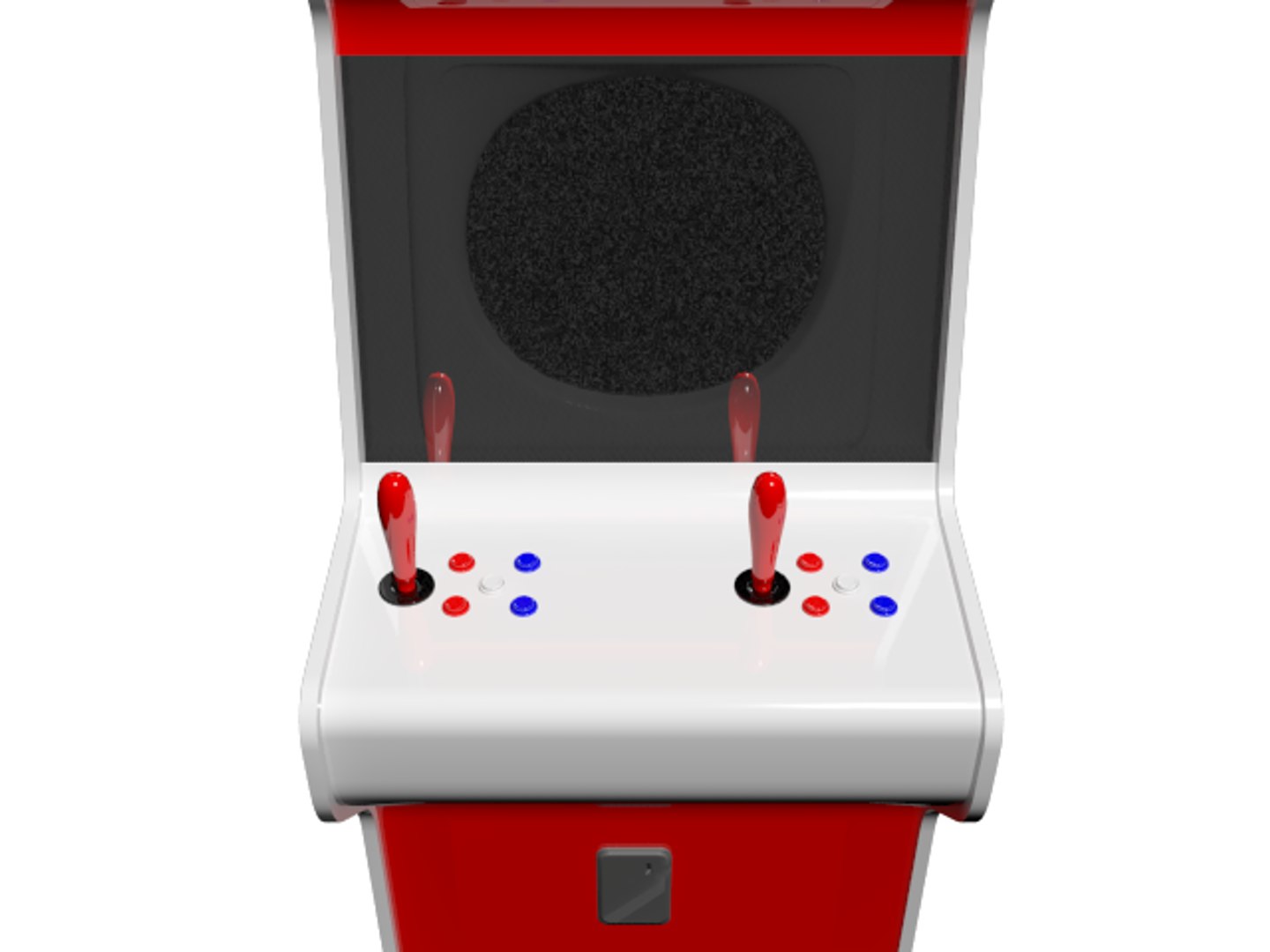 Free Arcade Machine 3d Model