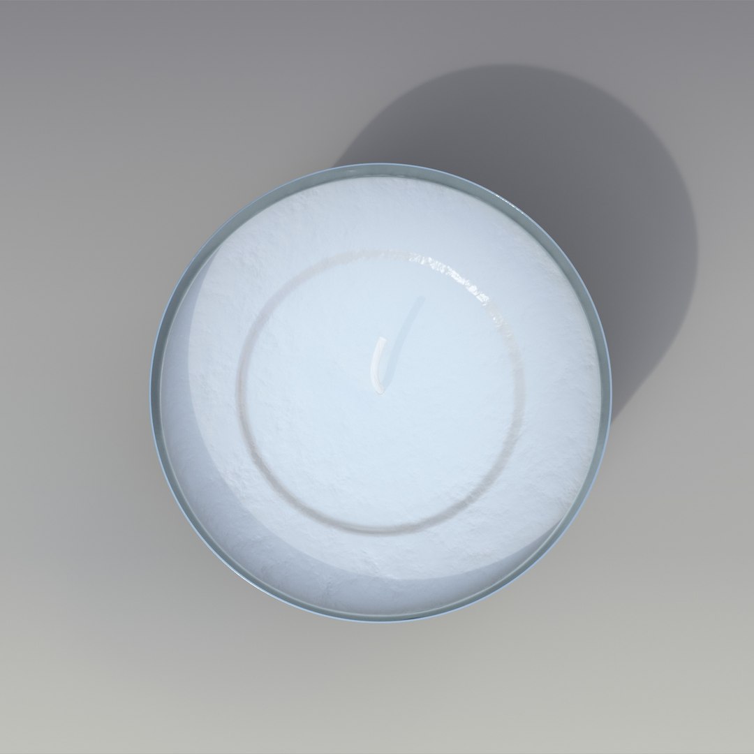 3d model tea light