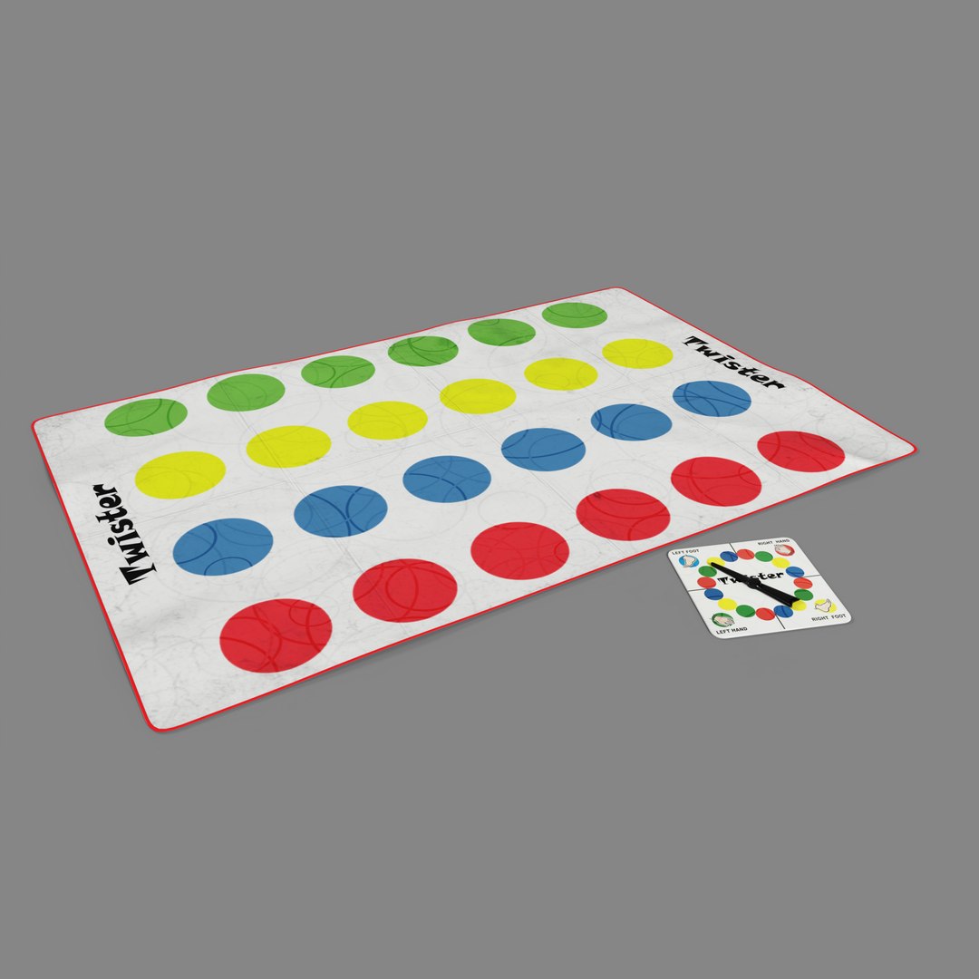 3D Twister Game Model - TurboSquid 1733412