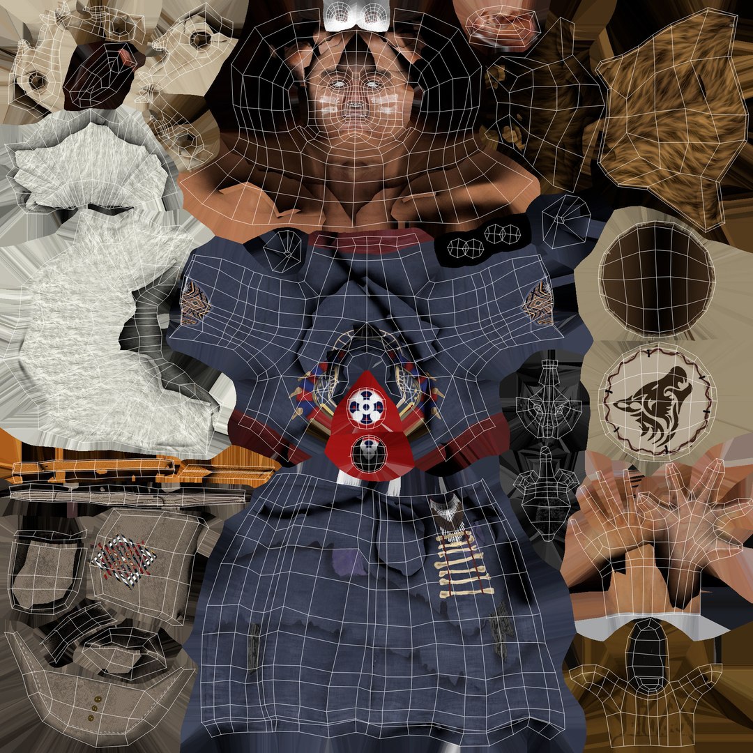 3D Shaman Man - TurboSquid 1584531