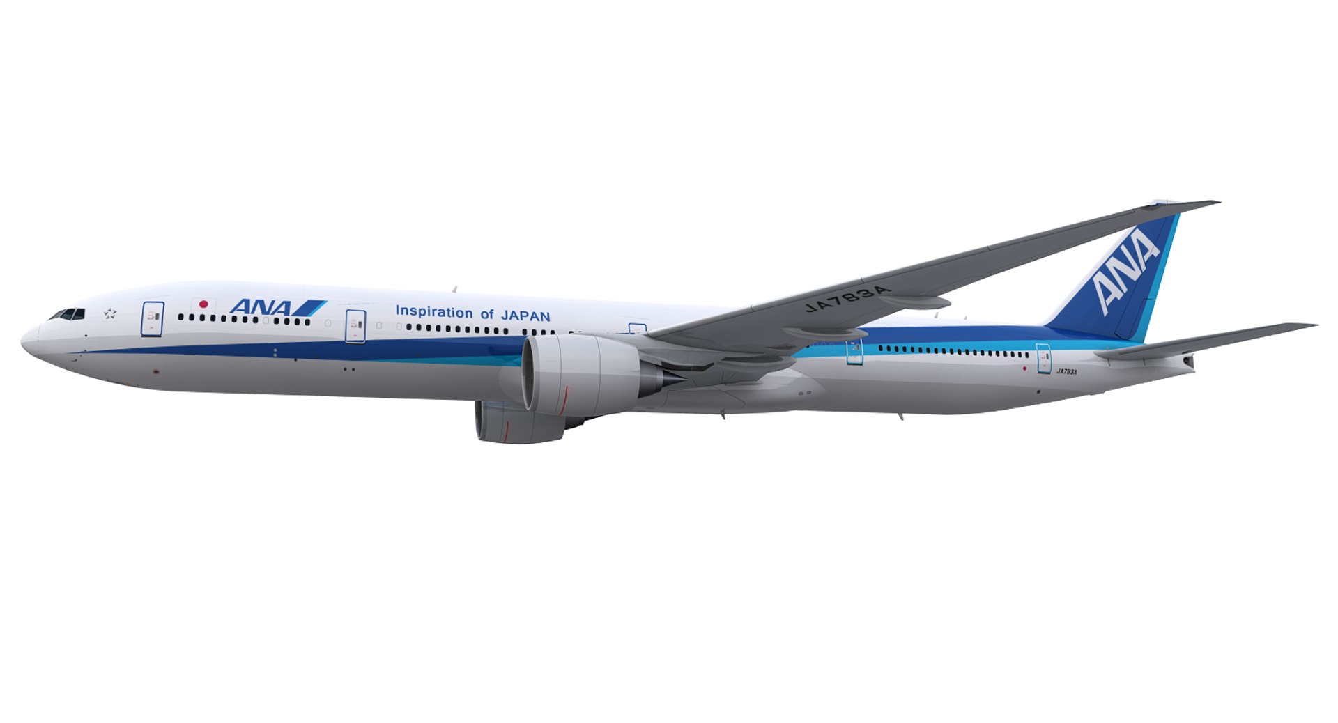 777-300 ana model - TurboSquid 1255166