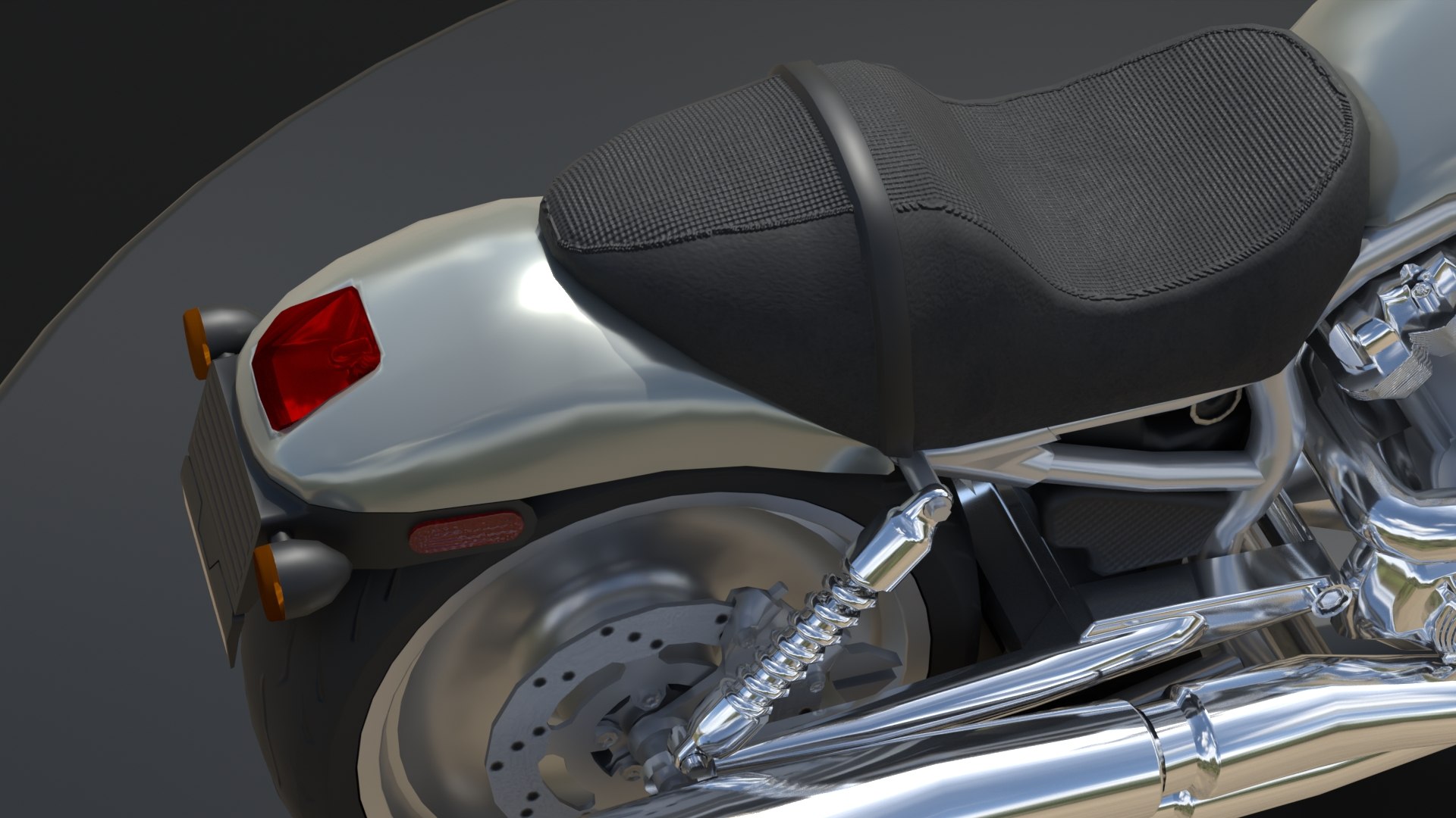 Harley Davidson V-Rod VRSC Gameready 3D Model - TurboSquid 2388984