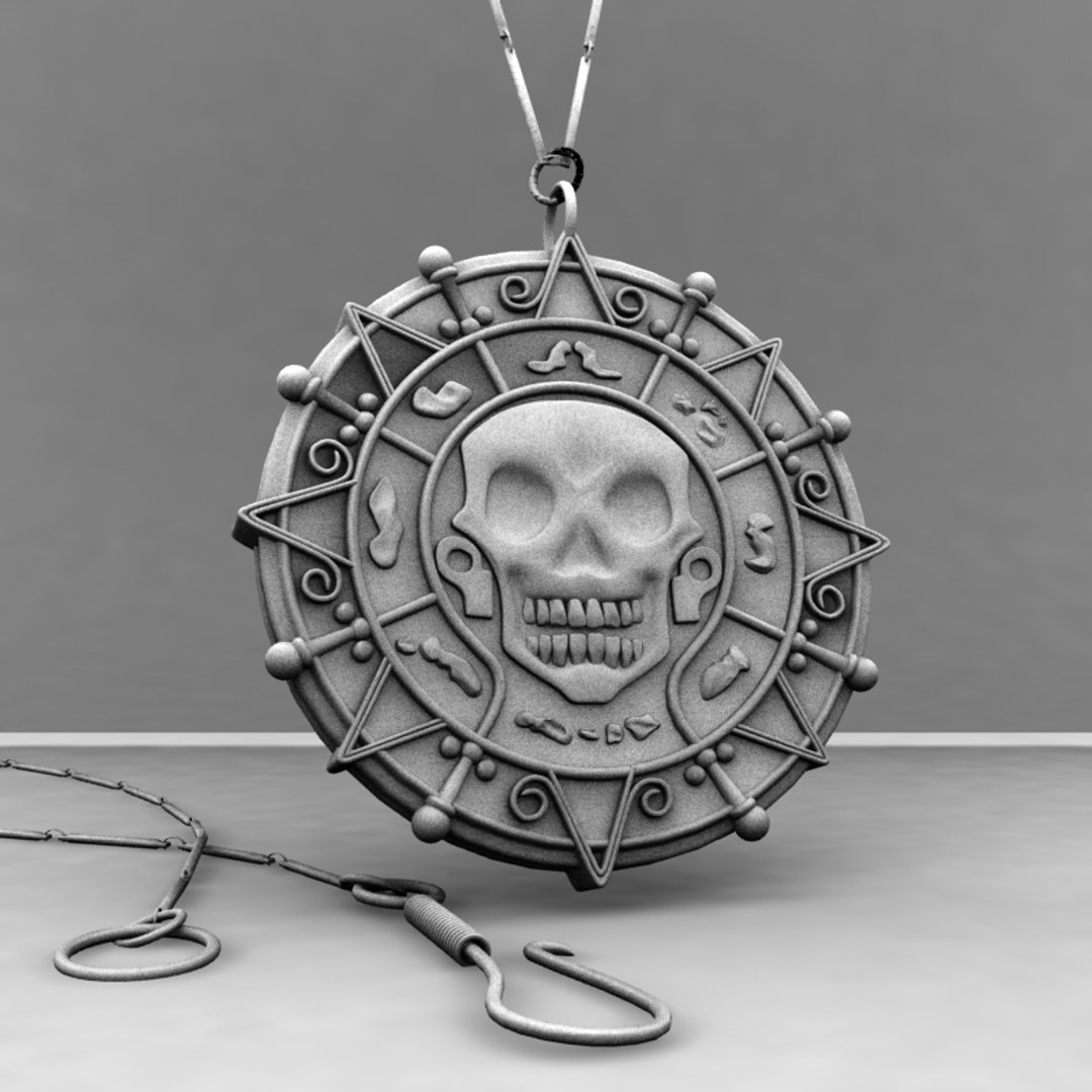 Aztec Gold Coin 3d Lwo