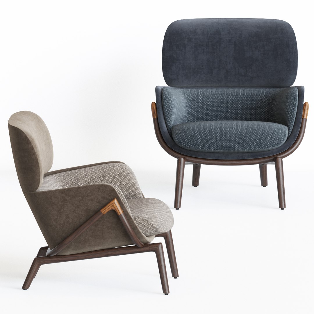 Kooku Elysia Lounge Chair Model - TurboSquid 1550682