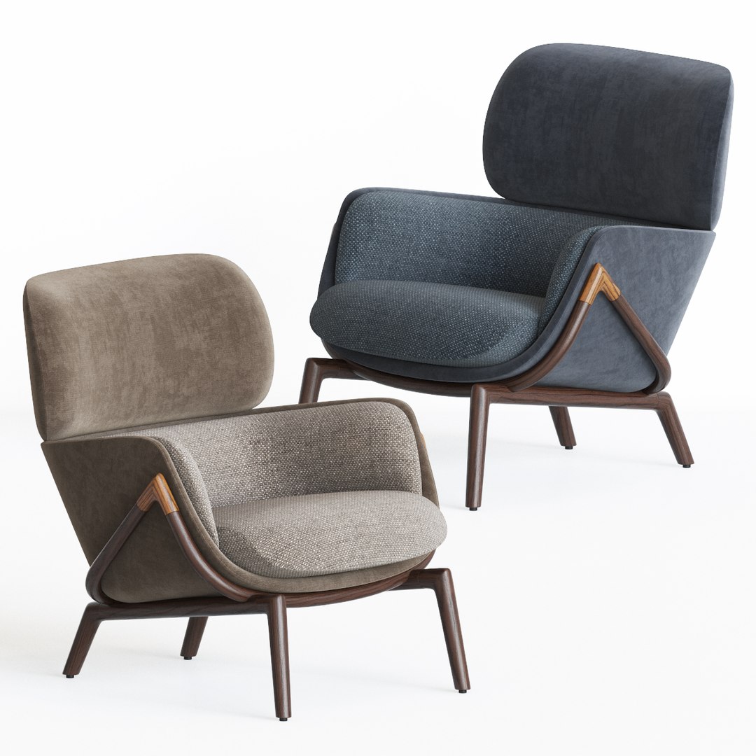 Kooku Elysia Lounge Chair Model - TurboSquid 1550682