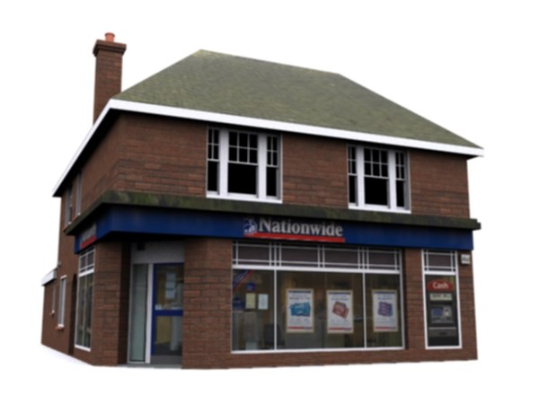 3d model shop building