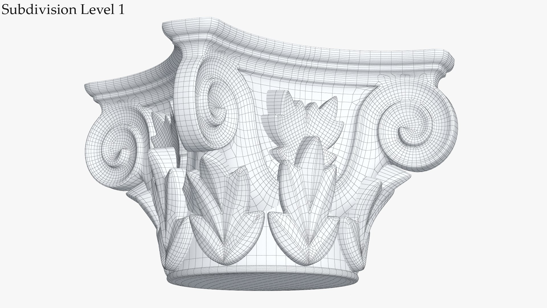 3D Model Column Capital - TurboSquid 1633277