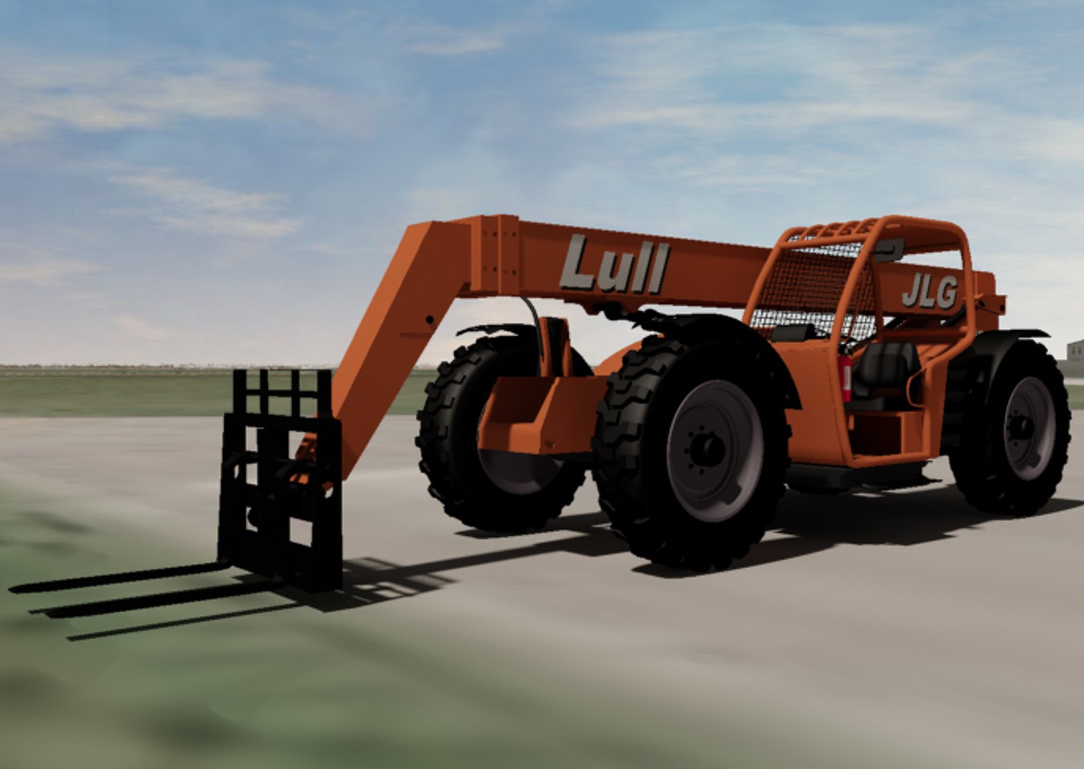 3d Lull 644e-42 Telehandler Rough