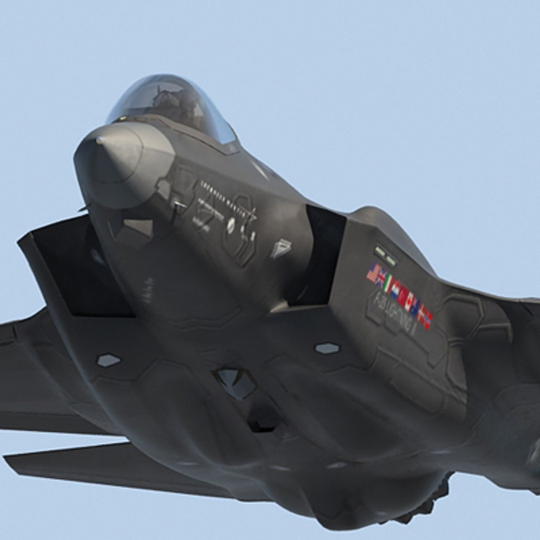 F-35 Lightning Ii Fighter 3d Model