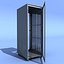 data rack servers 3d model