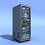 data rack servers 3d model