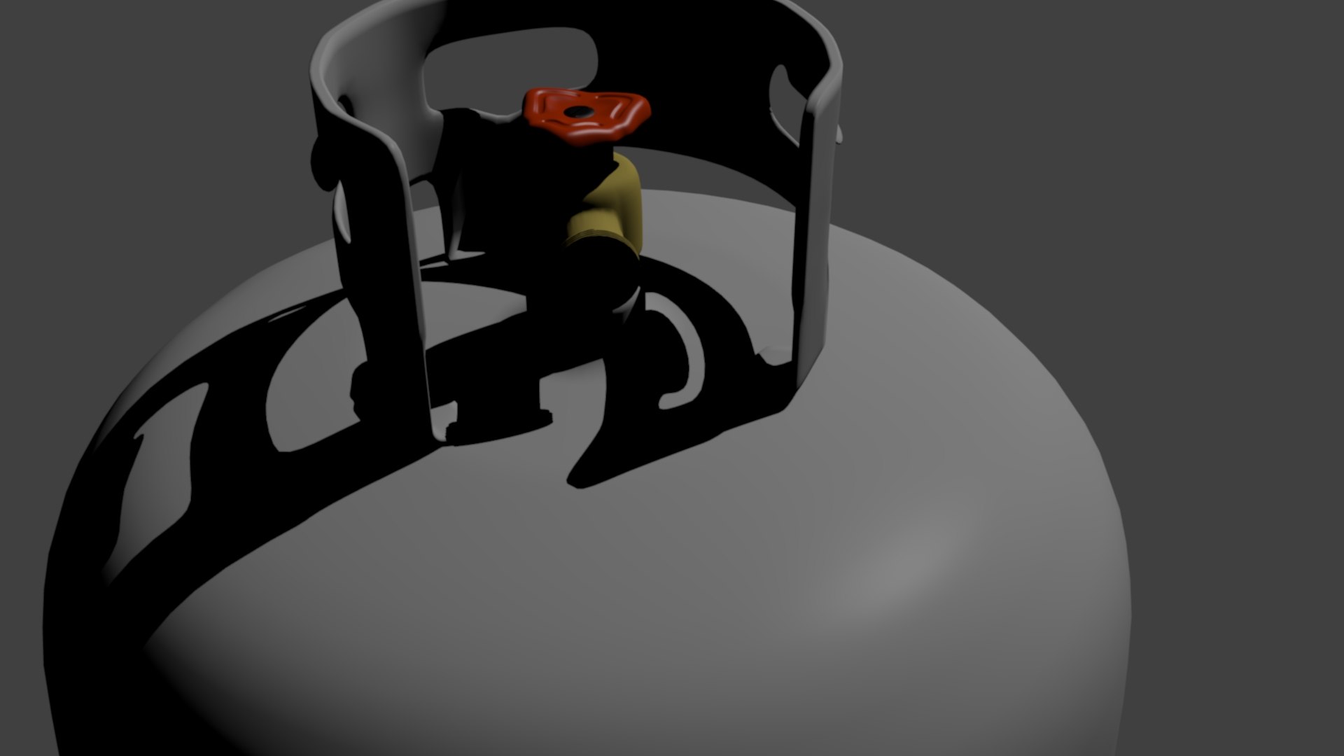 Propane Tank 3d Model