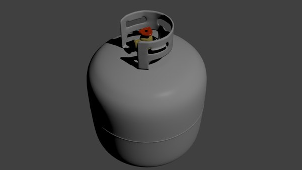 propane tank 3d model