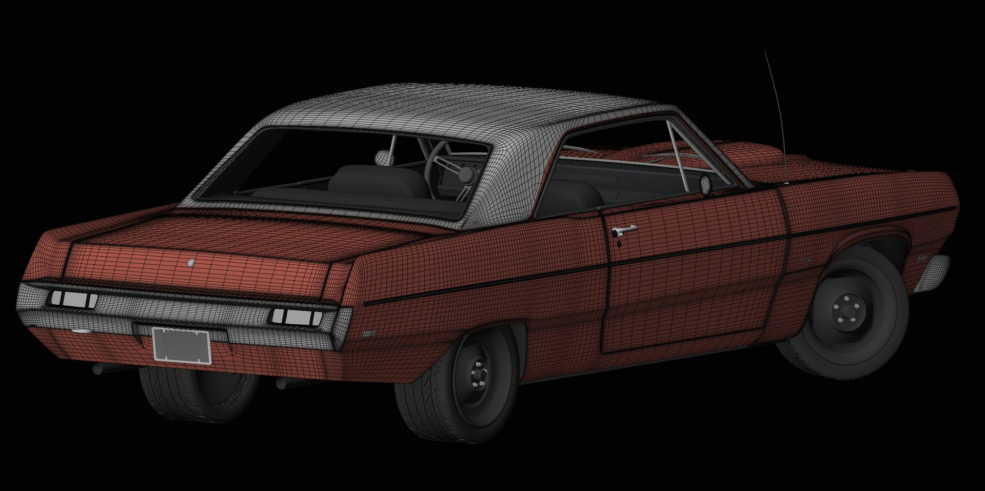 3d Plymouth Scamp