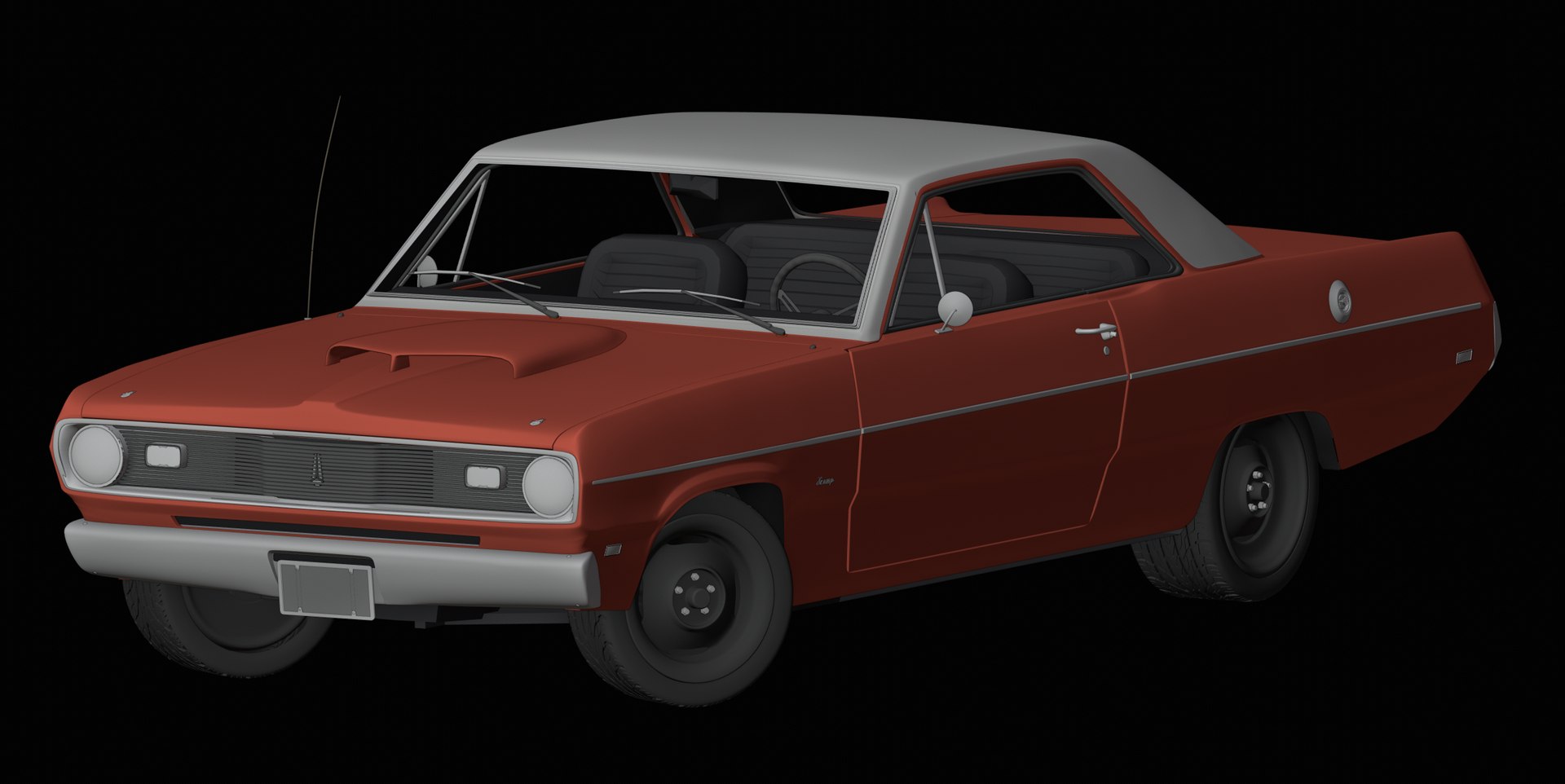 3d Plymouth Scamp