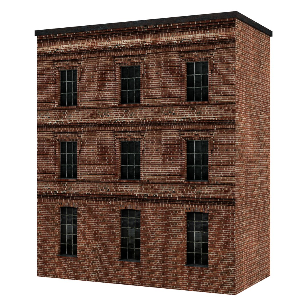3D Model Modeled Old Building - TurboSquid 1541344
