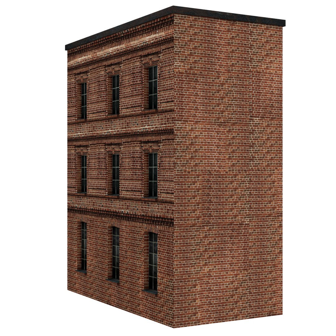 3D Model Modeled Old Building - TurboSquid 1541344