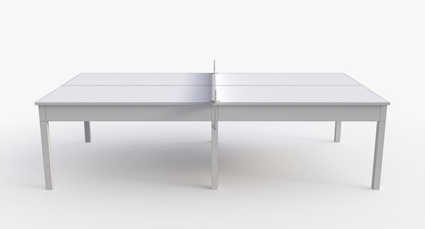 bddw ping pong table 3d model