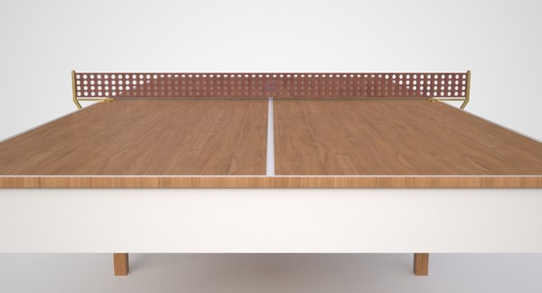 bddw ping pong table 3d model