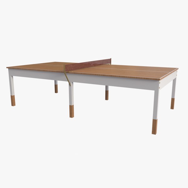 bddw ping pong table 3d model
