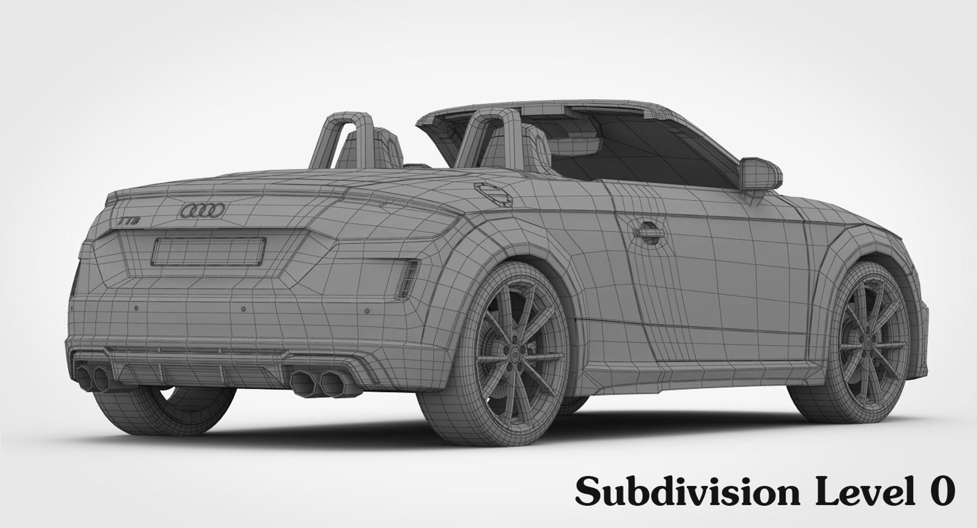 Audi Tt Roadster 3D - TurboSquid 1355389