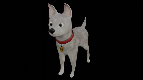 Free White Dog 3D model - TurboSquid 1845760