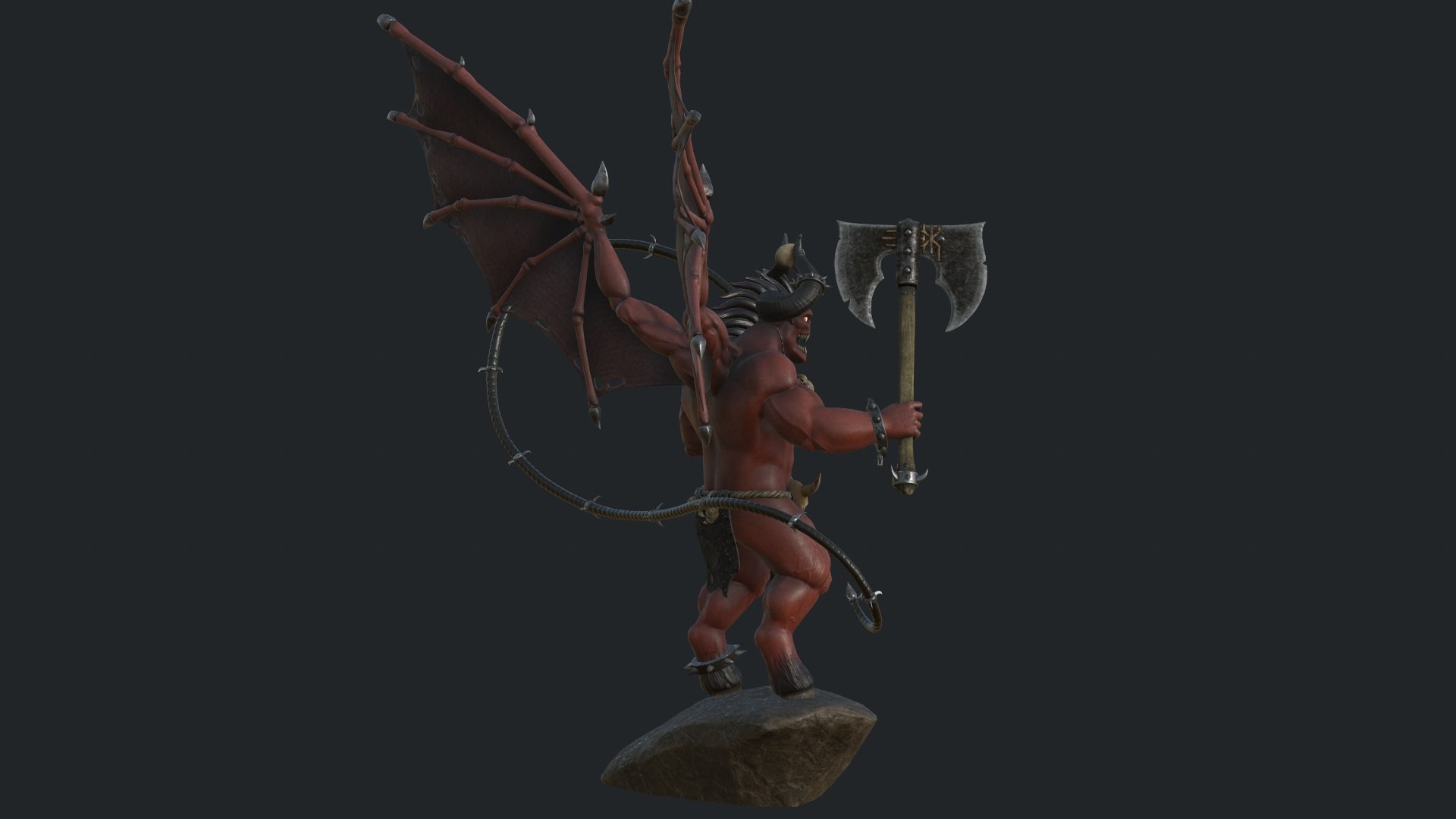 Khorne champion 3D model - TurboSquid 2171699