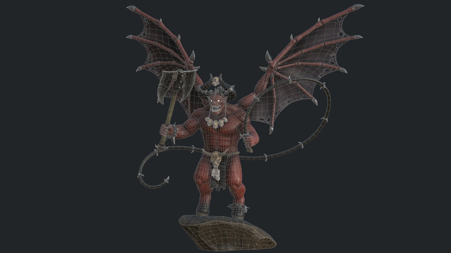 Khorne champion 3D model - TurboSquid 2171699