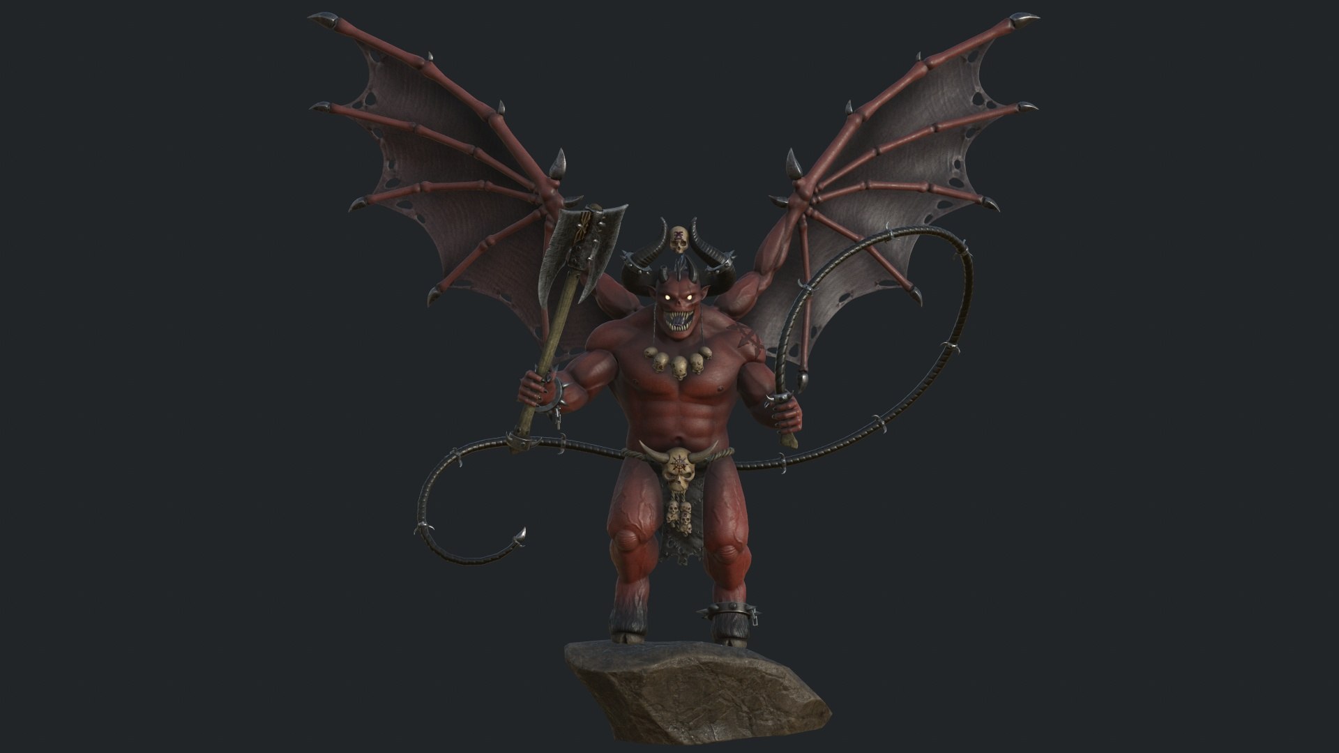 Khorne Champion 3D Model - TurboSquid 2171699