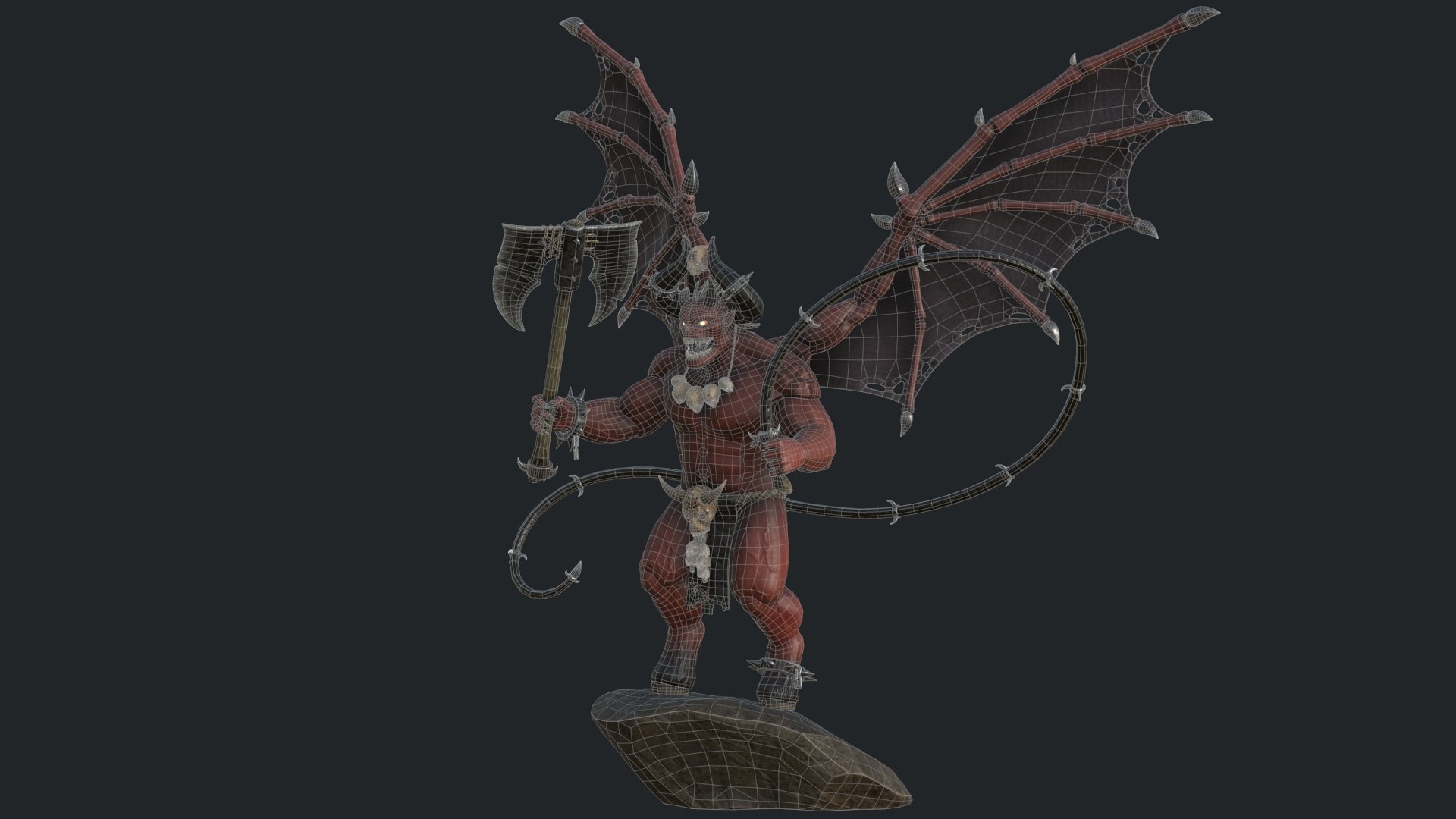 Khorne champion 3D model - TurboSquid 2171699