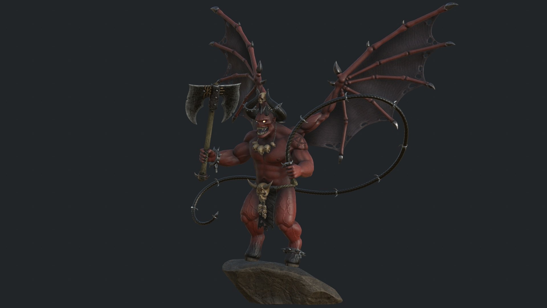 Khorne champion 3D model - TurboSquid 2171699