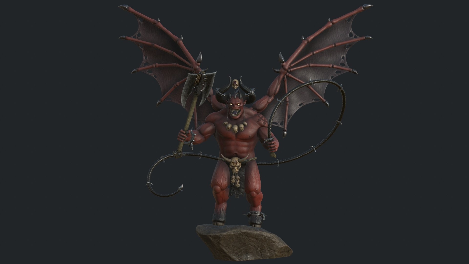 Khorne Champion 3D Model - TurboSquid 2171699