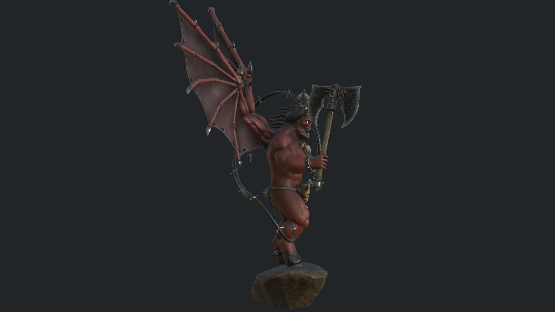 Khorne Champion 3D Model - TurboSquid 2171699