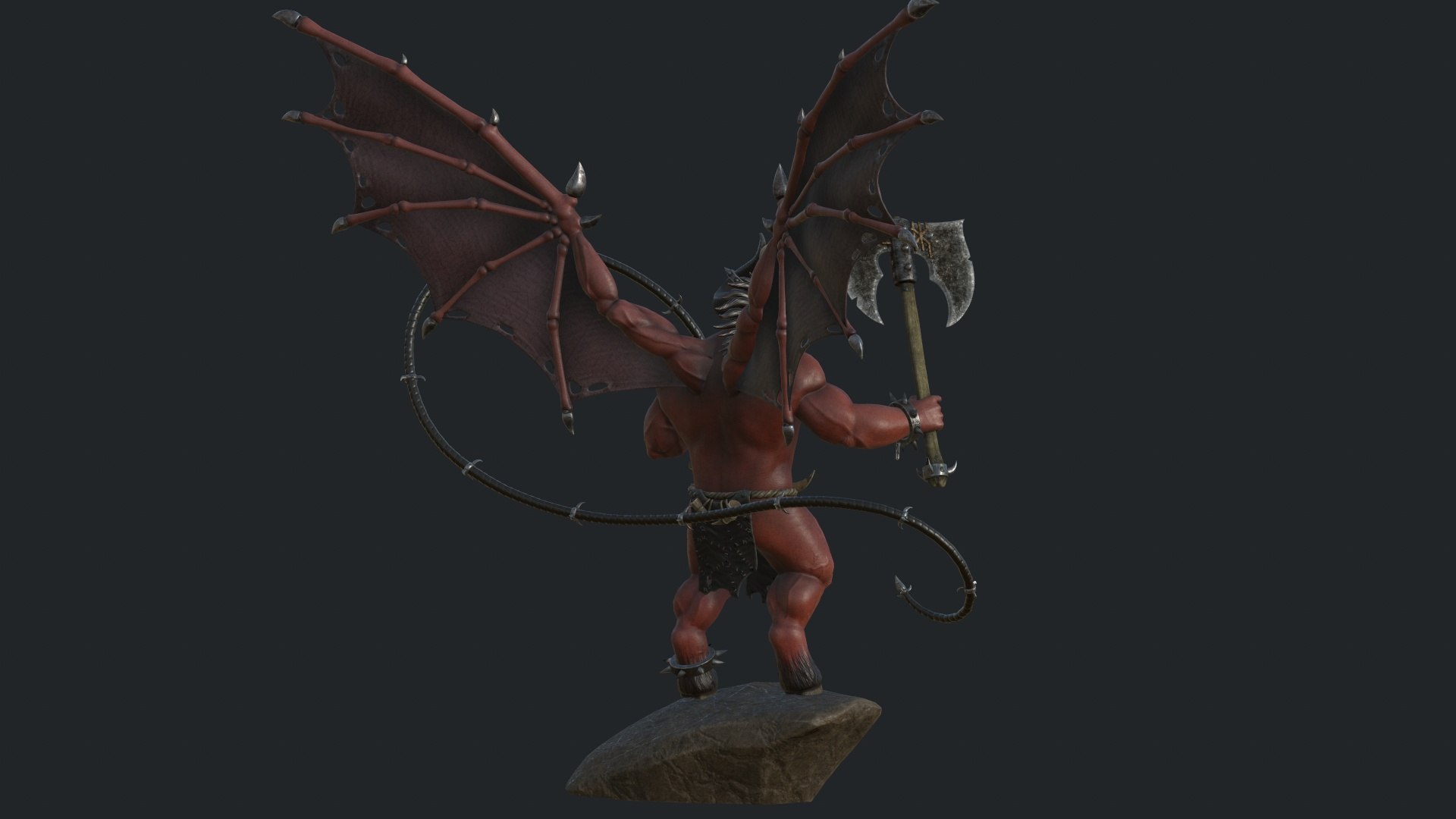 Khorne champion 3D model - TurboSquid 2171699