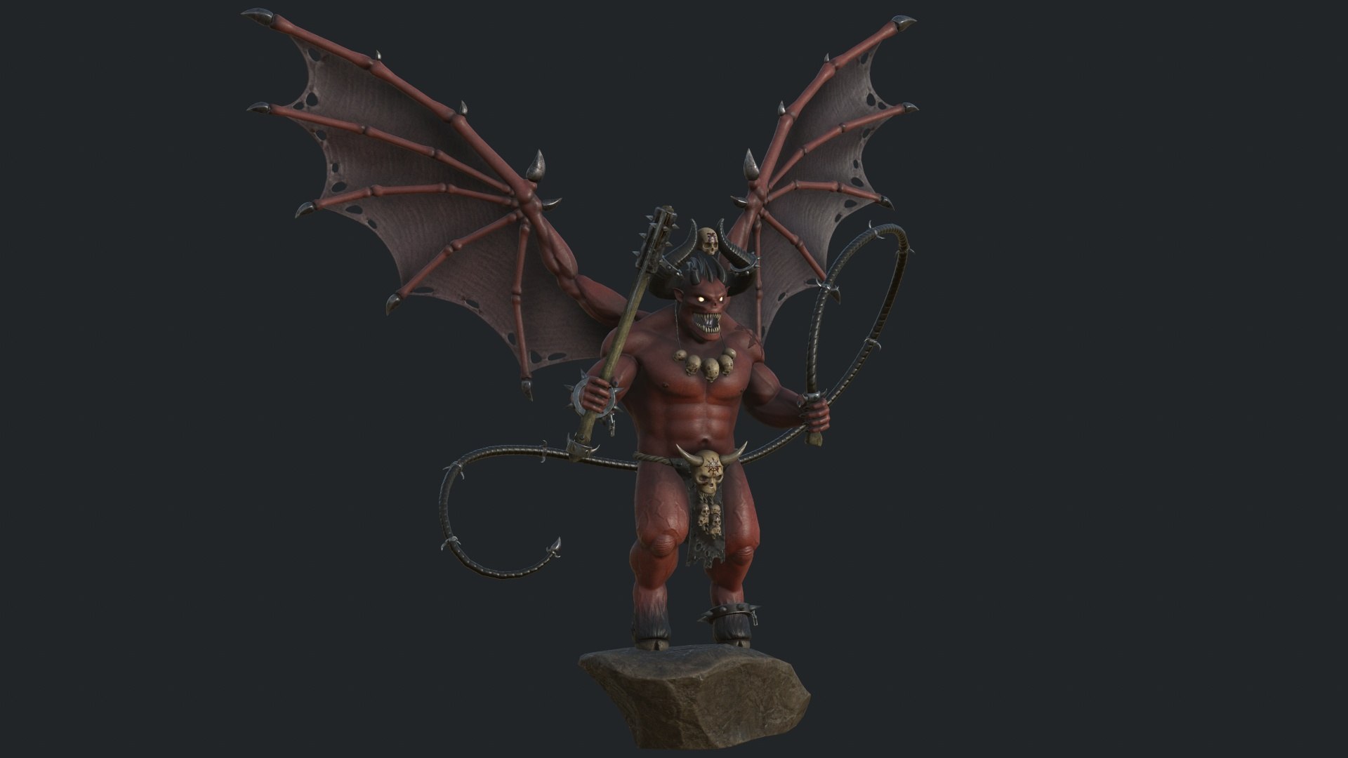 Khorne champion 3D model - TurboSquid 2171699