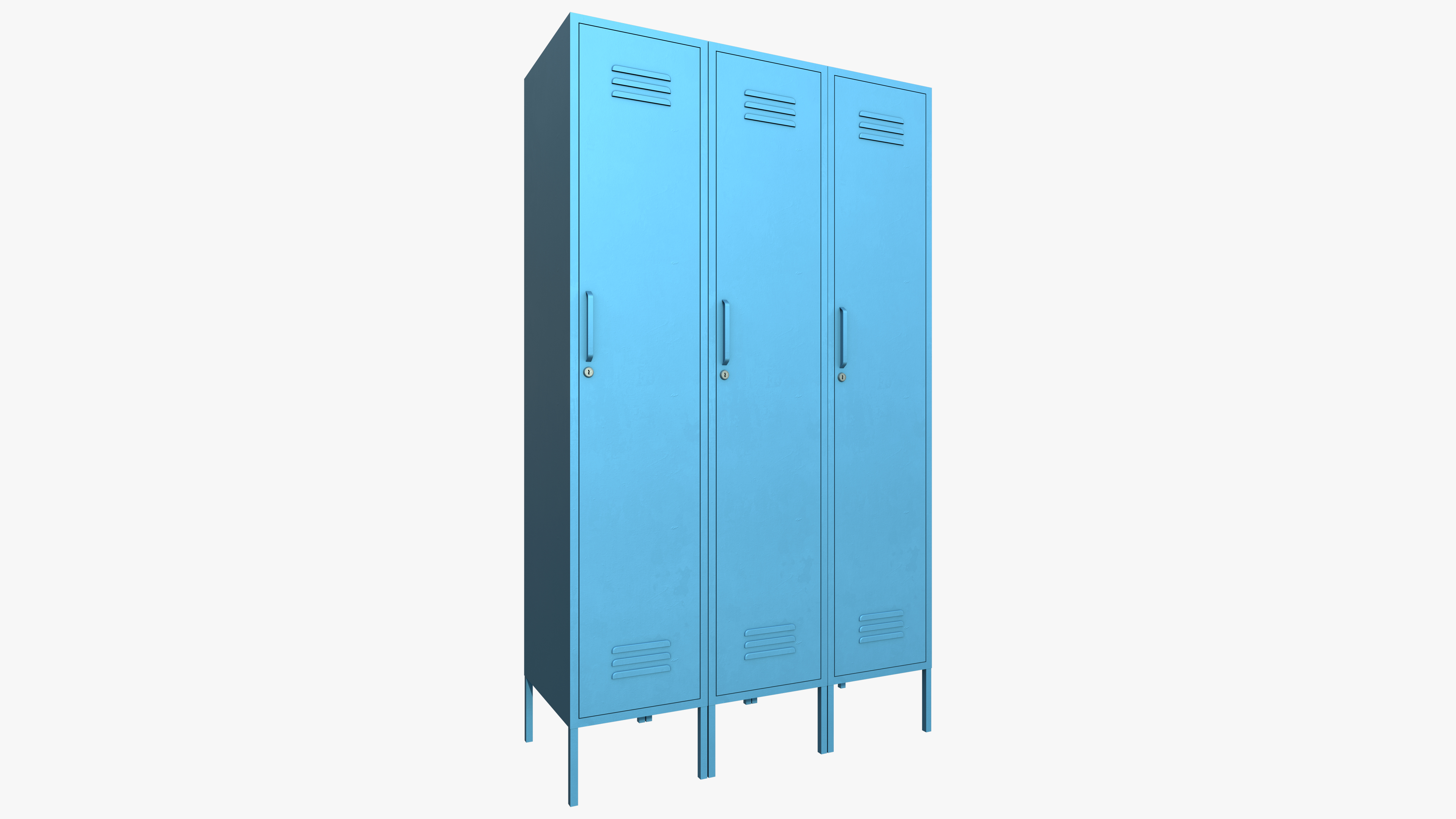 Lockers v6 With PBR 4K 8K model - TurboSquid 1791913