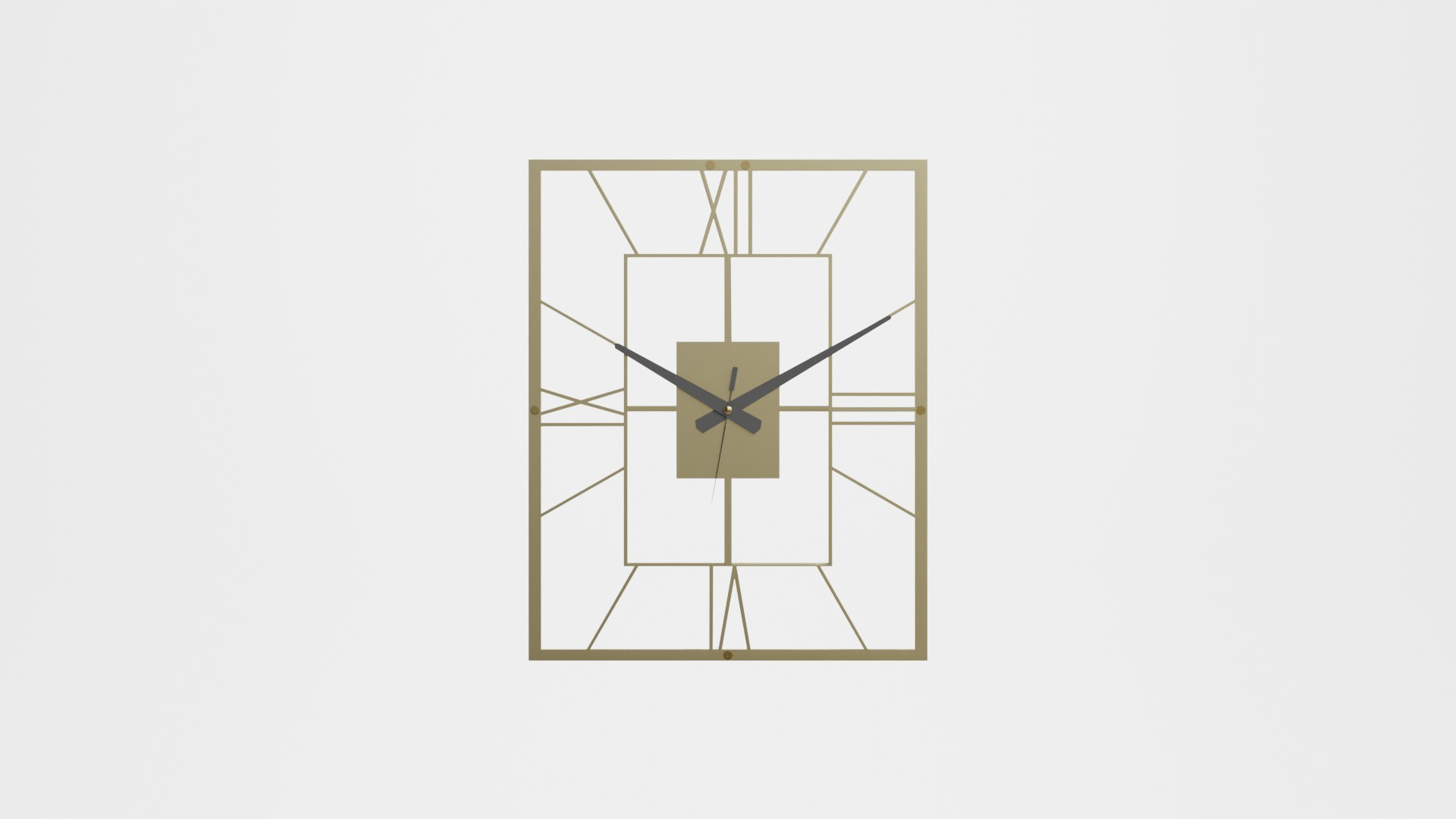Modern Wall Clock04 3D Model - TurboSquid 2124041