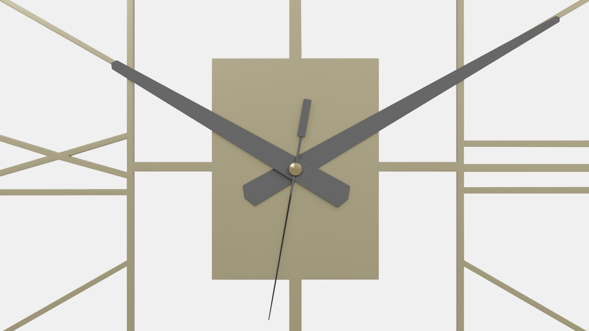 Modern Wall Clock04 3D Model - TurboSquid 2124041