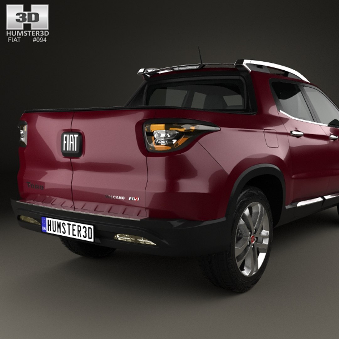 3D fiat toro 2016 - TurboSquid 1275429