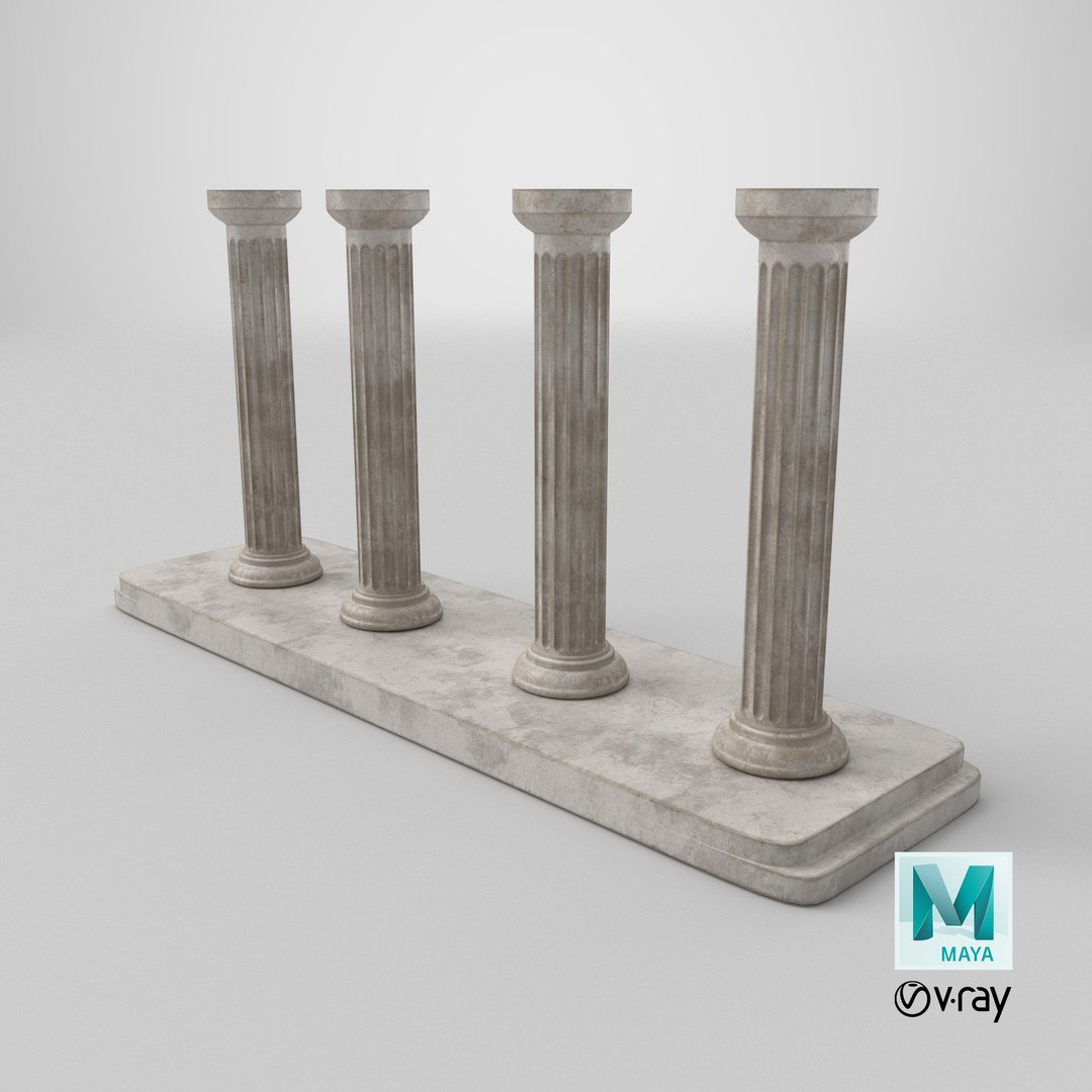 Free Column 3D Model - TurboSquid 2293391