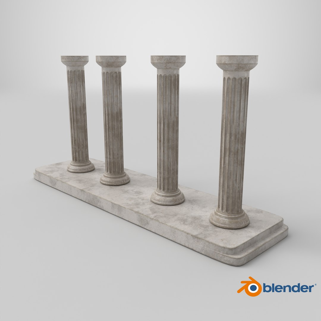 Free Column 3D Model - TurboSquid 2293391