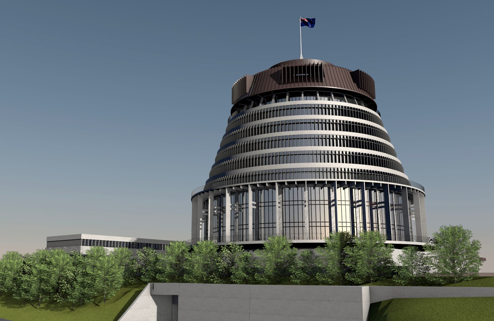 Beehive Building Model - TurboSquid 1394665