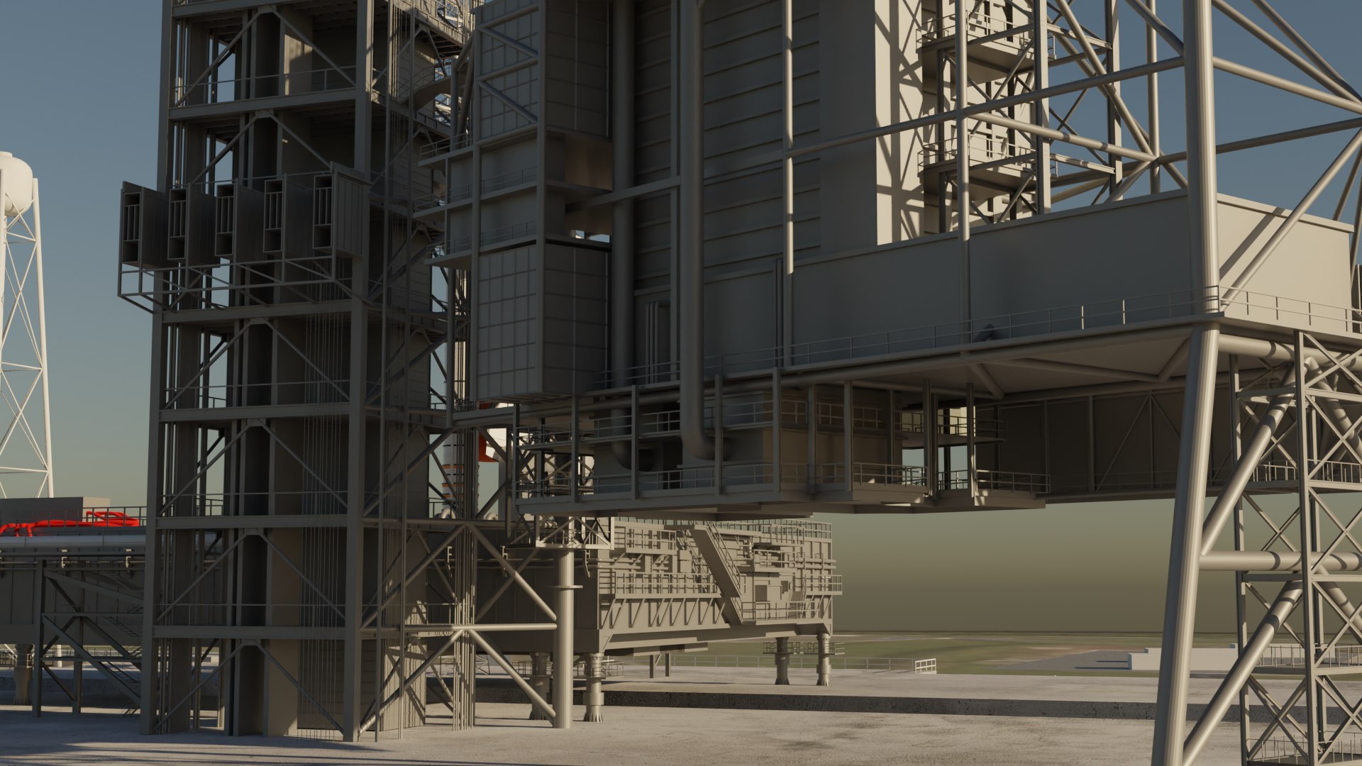 Kennedy Space Center Launch Complex 39-A 3D Model - TurboSquid 2150360