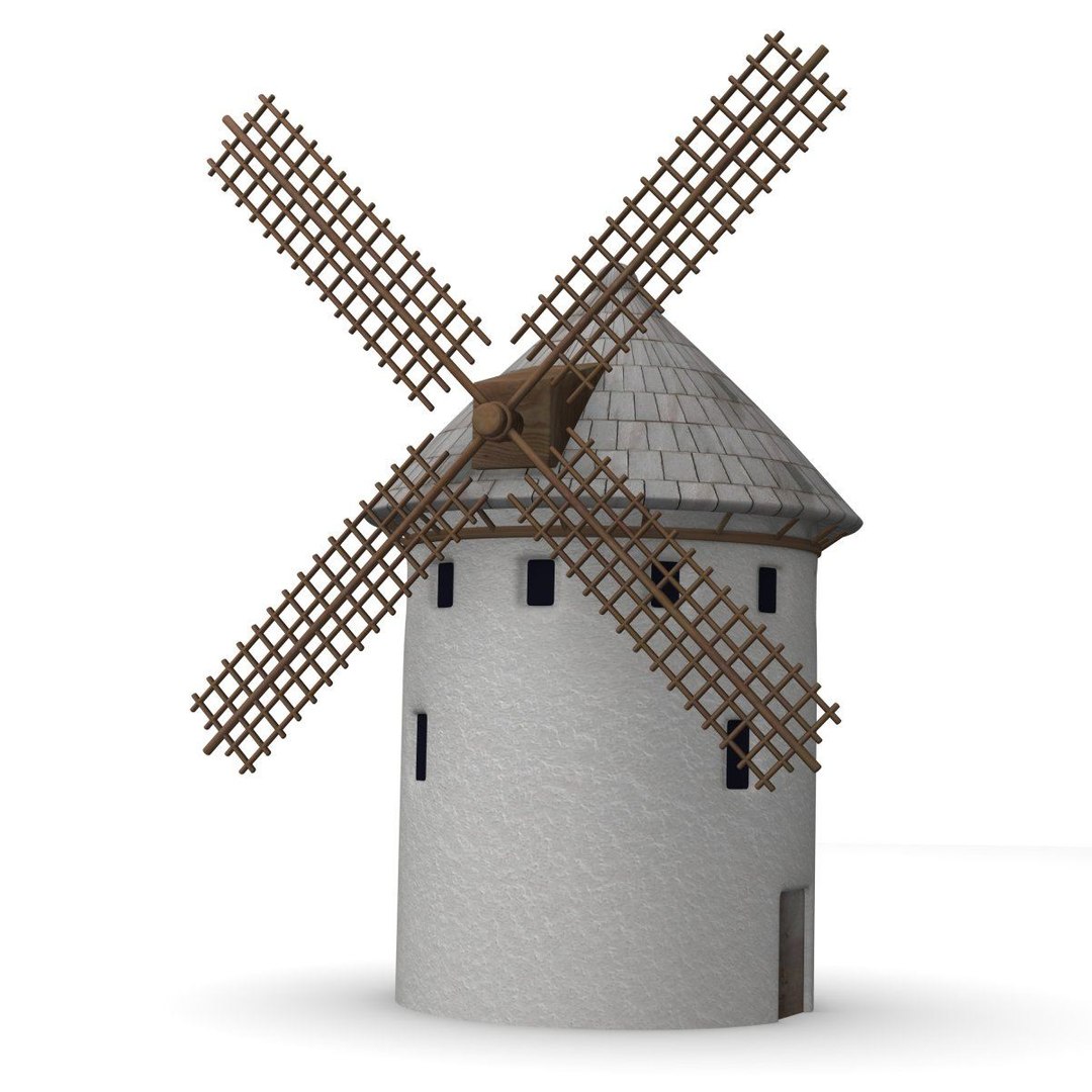 windmill 3d dxf