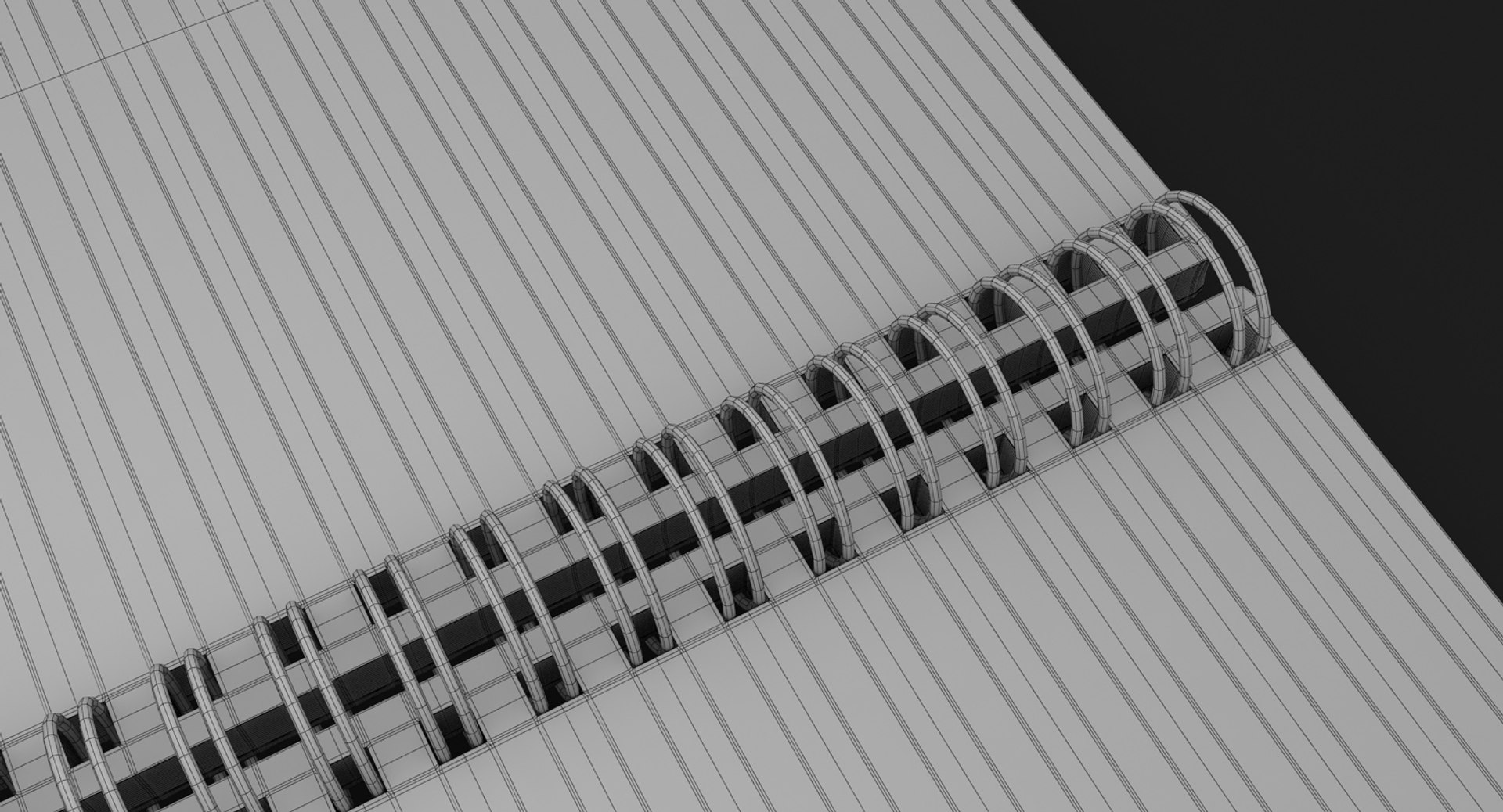 Realistic Open Notebook 2 3D Model - TurboSquid 1166387